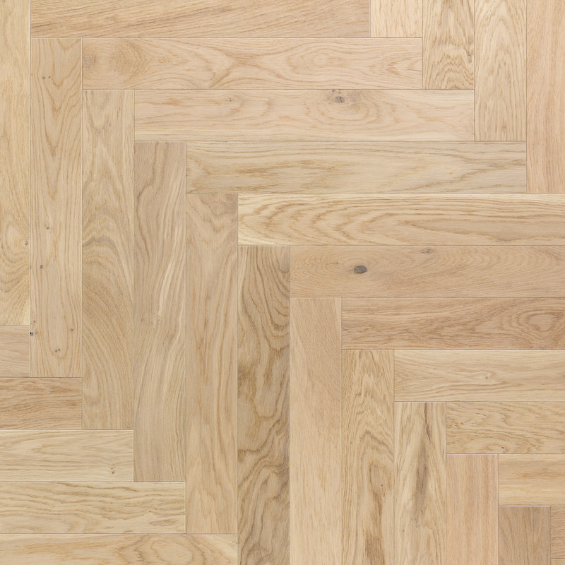 Parquet contrecollé Bâton rompu P068 CHENE NATUREL HUILE, NATIV’14, 9cm ...
